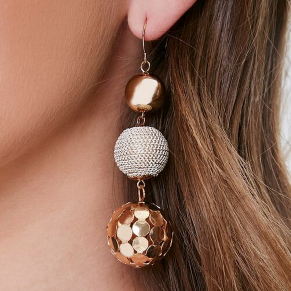 Jewelry | New Tiered Ball Drop Earrings | Poshmark